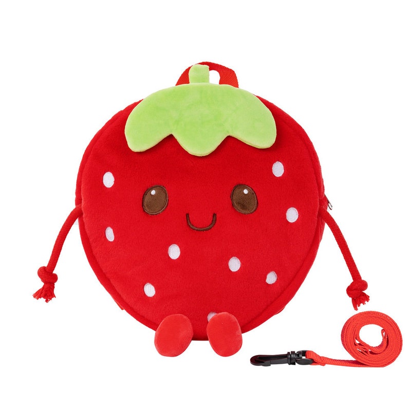 Strawberry Backpack - Etsy