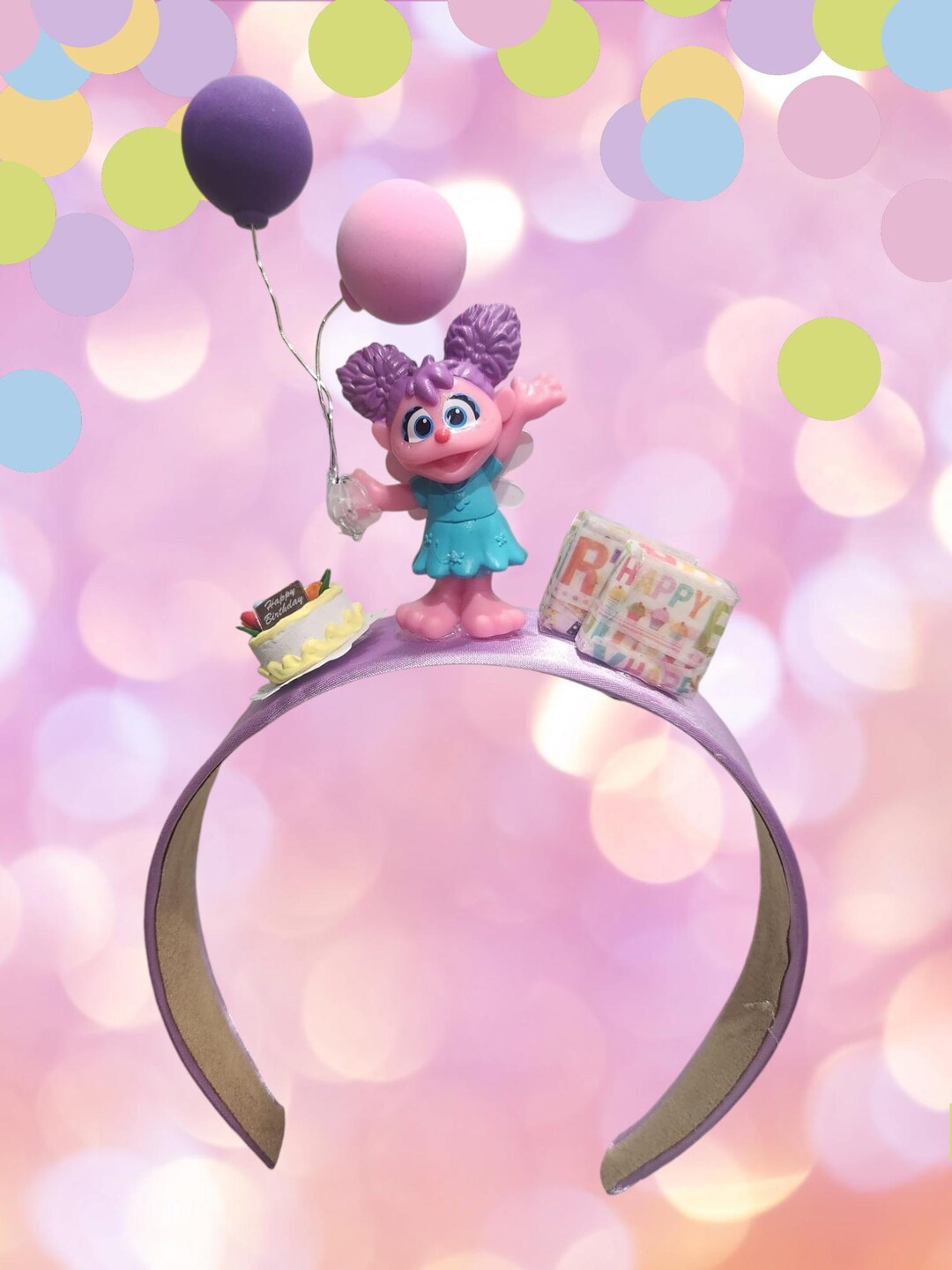 Abby Cadabby, Birthday Headband, Pink Headband, Sesame Street, Muppets ...