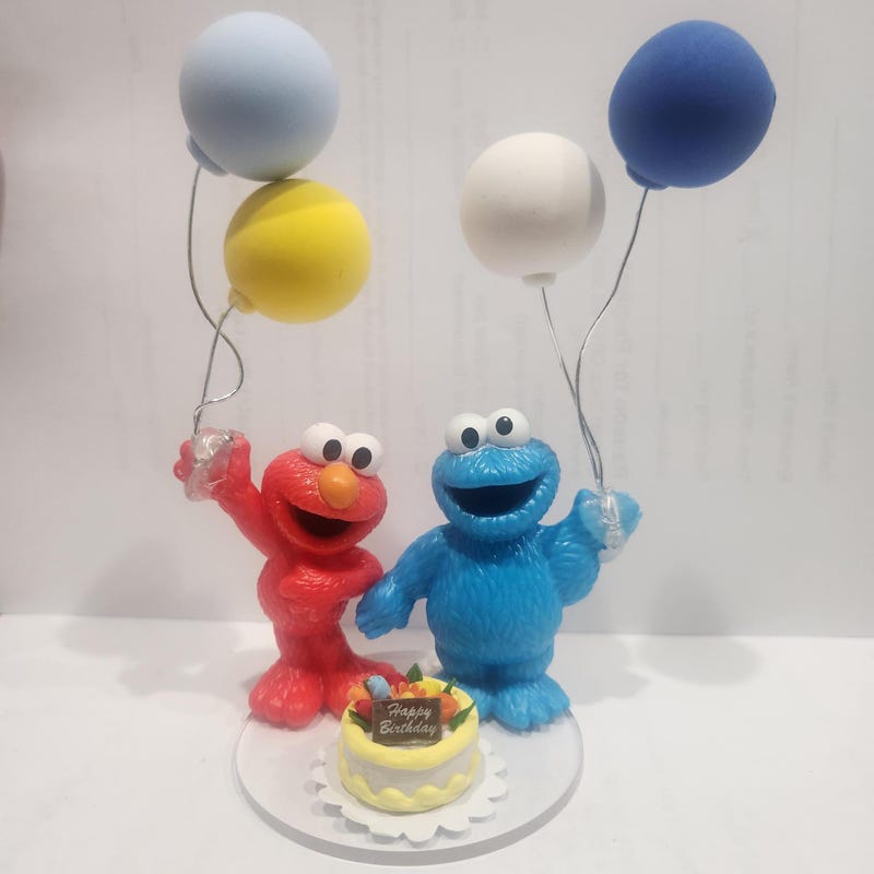 Elmo Cake Topper - Etsy