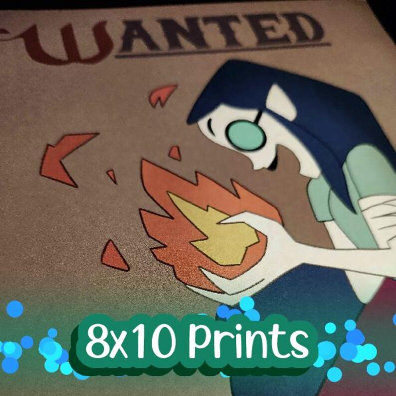 Lilith Wanted Poster - 8x10 Art Print - Wall Art - Etsy