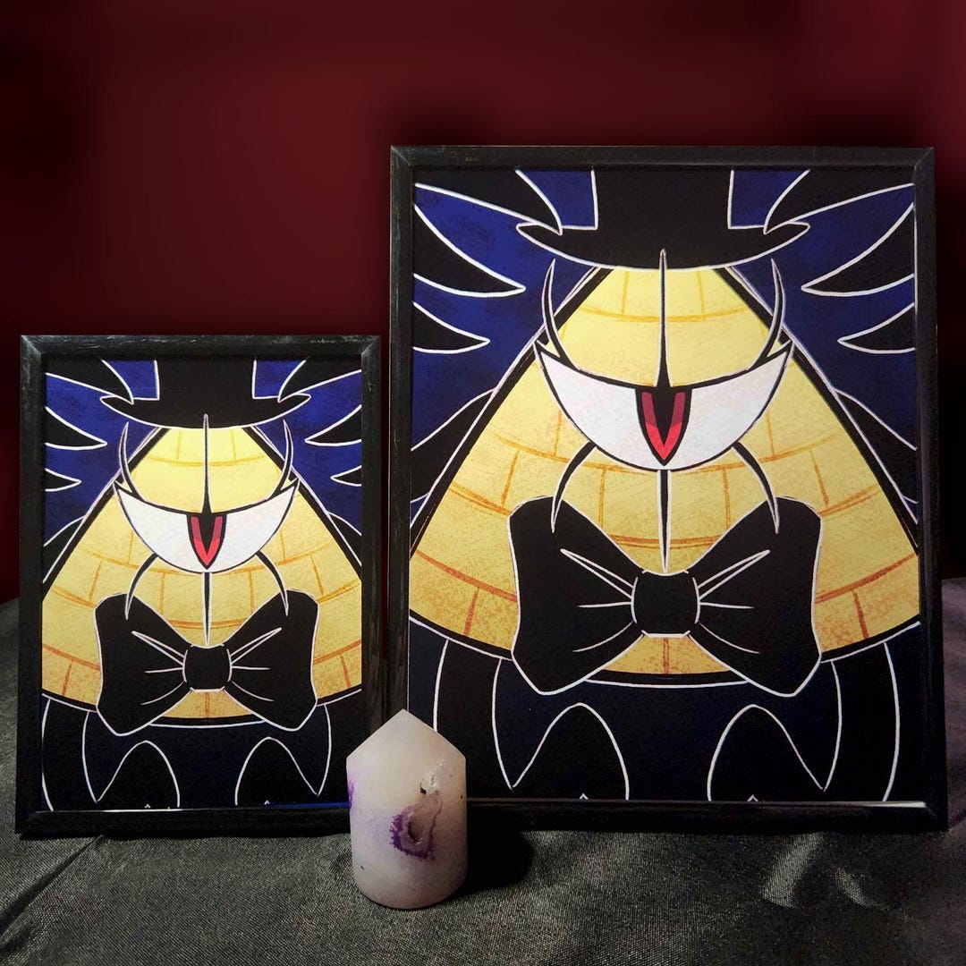 Triangle Dream Demon 8x10 and 5x7 Print Gift - Etsy
