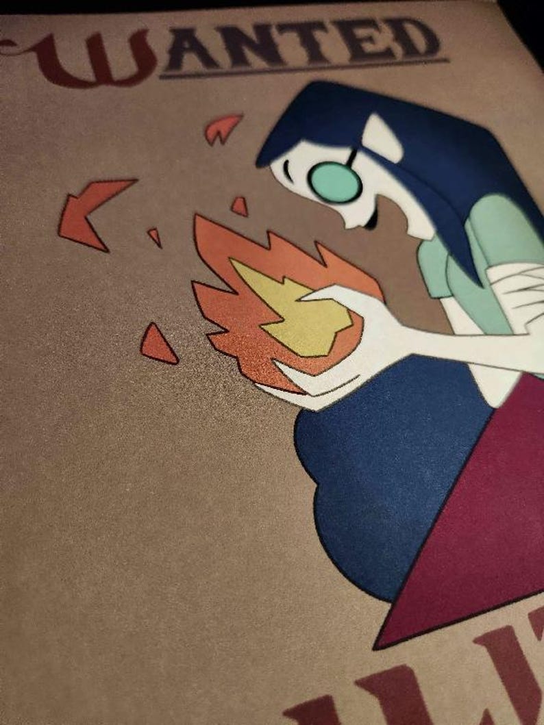 Lilith Wanted Poster - 8x10 Art Print - Wall Art - Etsy