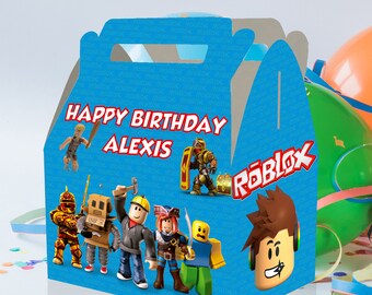 Roblox Party Gift Bags - Etsy