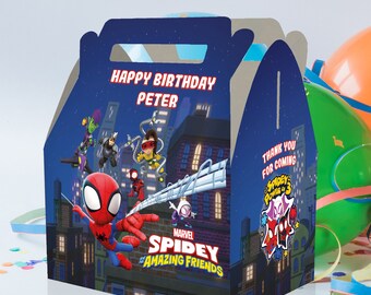 Spidey Birthday Favor - Etsy