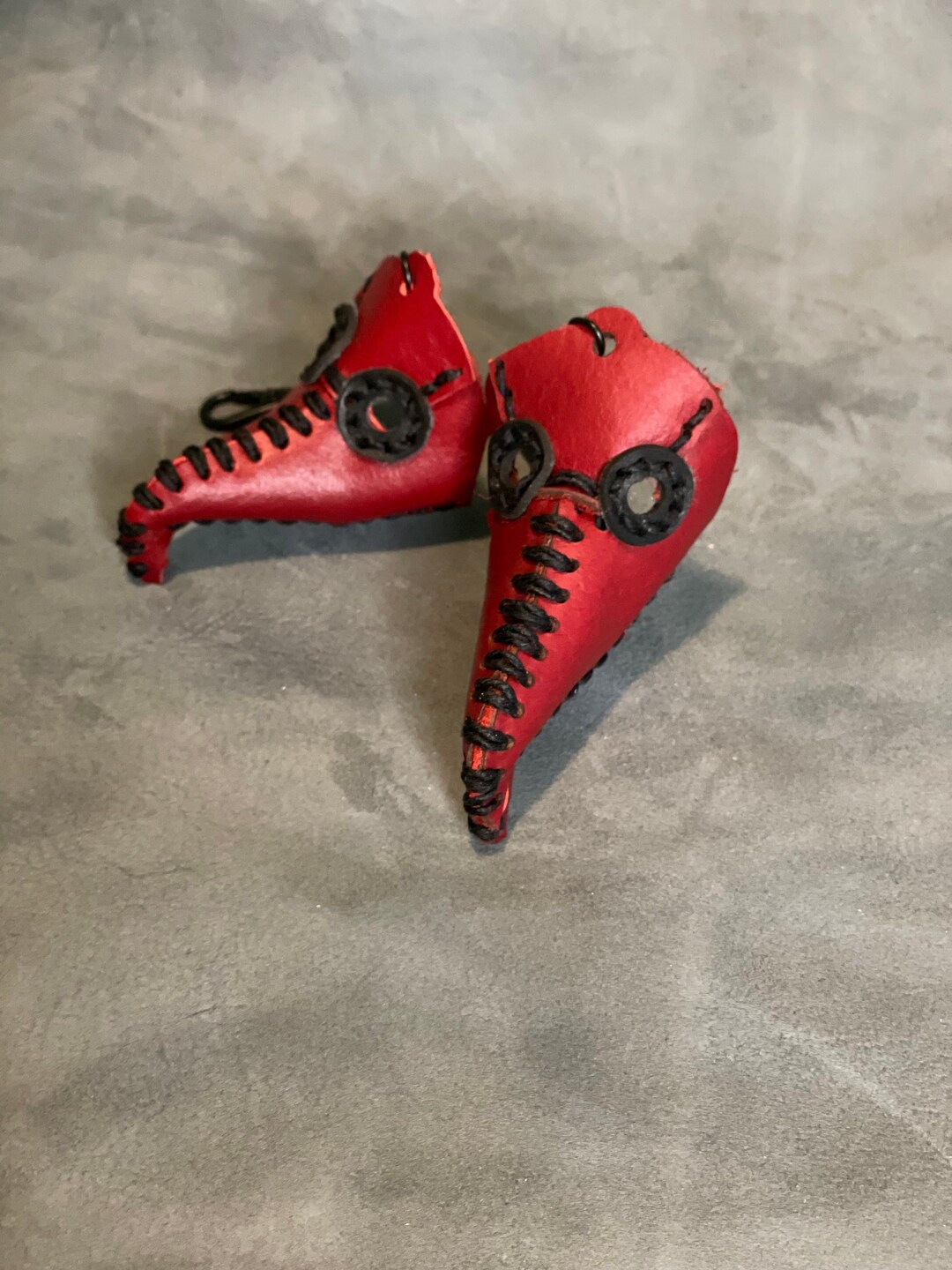 Tiny Plague Doctor Red - Etsy Canada