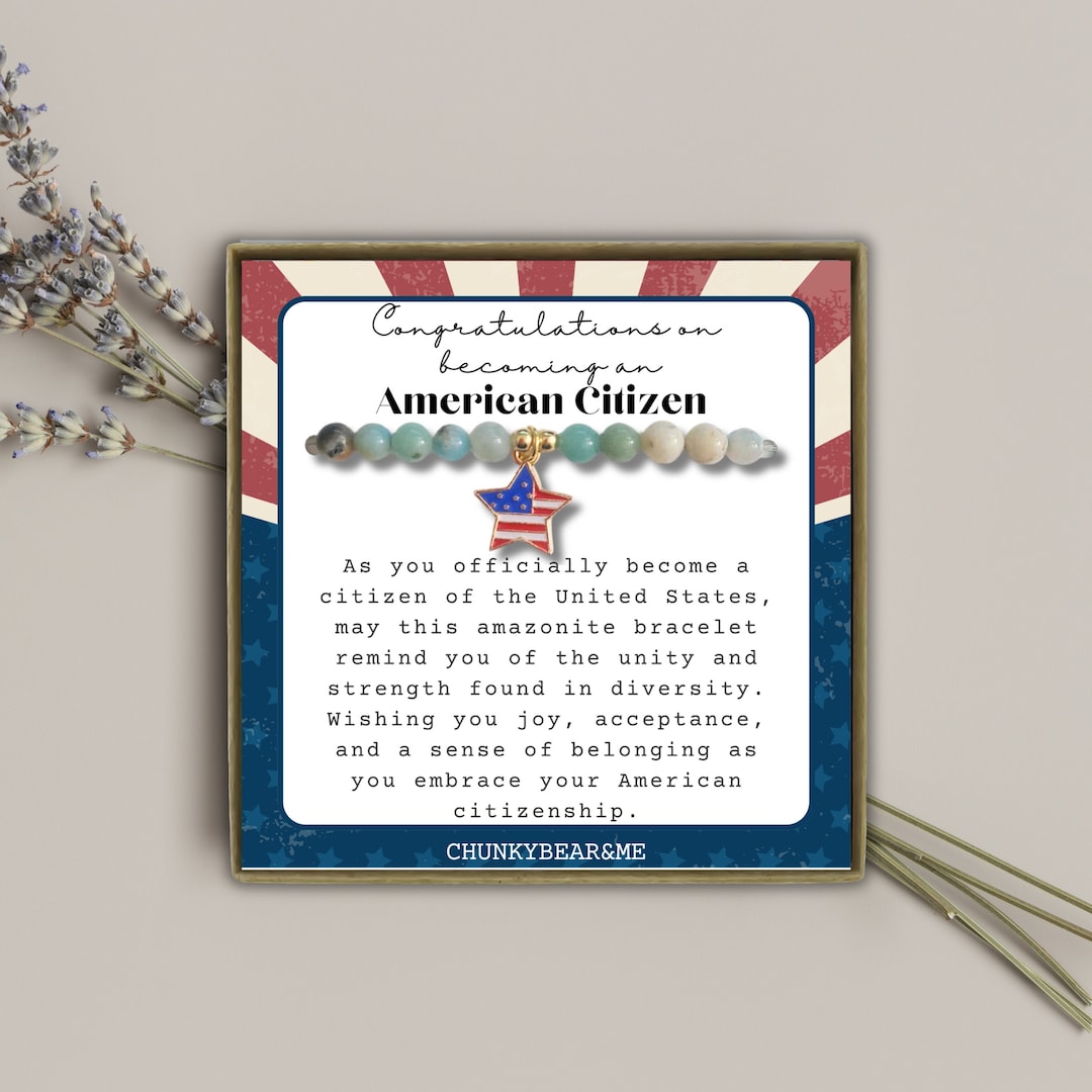 New US Citizen Gift Becoming a US Citizen American Citizen Gift US ...