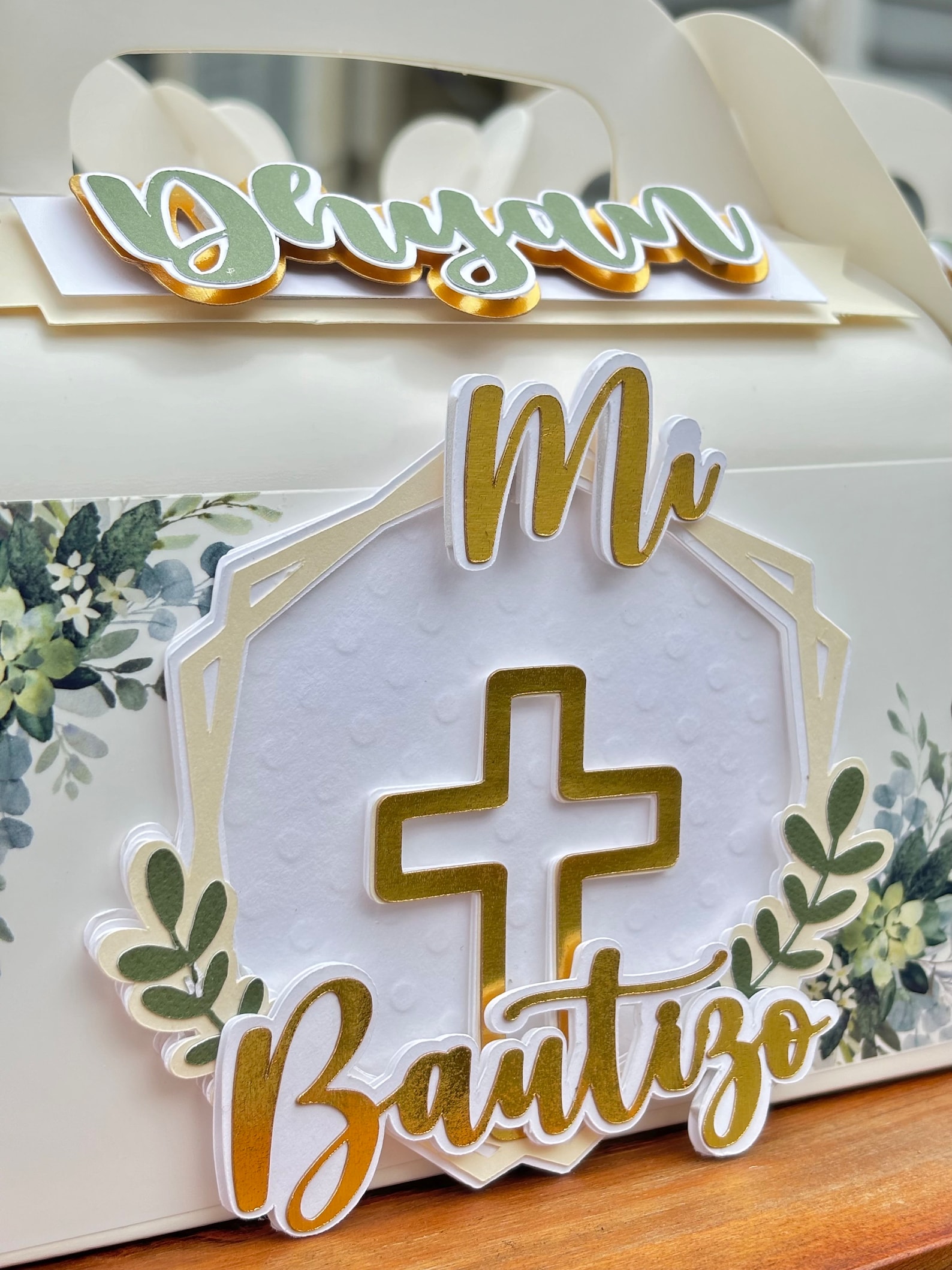 Recuerdo De Mi Bautizo / Baptism Favors, Party Favors, Goodie Box ...