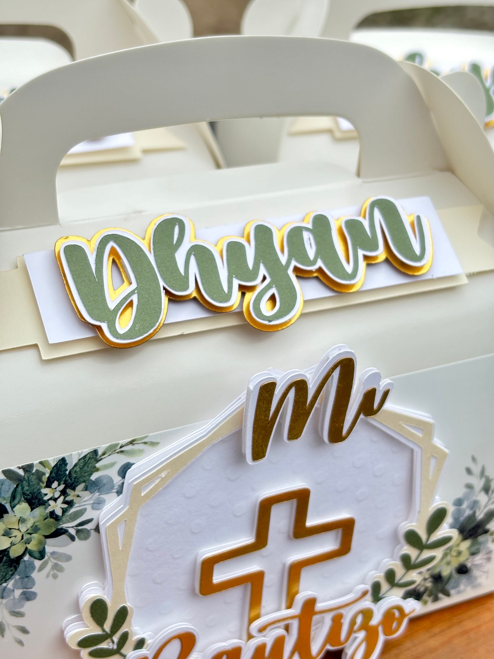 Recuerdo De Mi Bautizo / Baptism Favors, Party Favors, Goodie Box ...