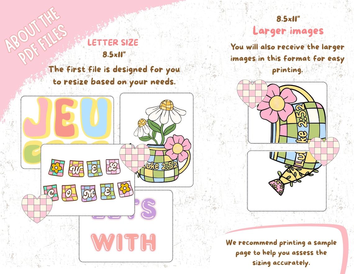 Christian Back to School Bulletin Board Kit: Jesus Theme (digital ...