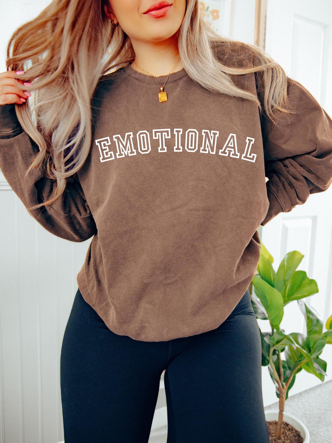 Emotional Sweatshirt, Mental Health Sweater, Mental Health Shirt ...