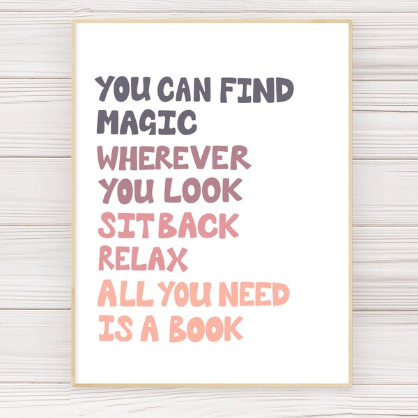 Childrens Book Quote - Etsy