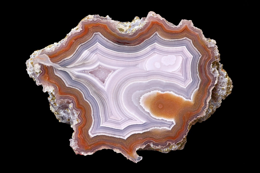Laguna Agate From Mexico Collectors Grade Tight Banding Parallax and ...