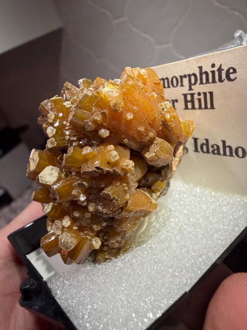 Rare Museum Quality Bunker Hill Pyromorphite Crystal Cluster Idaho ...