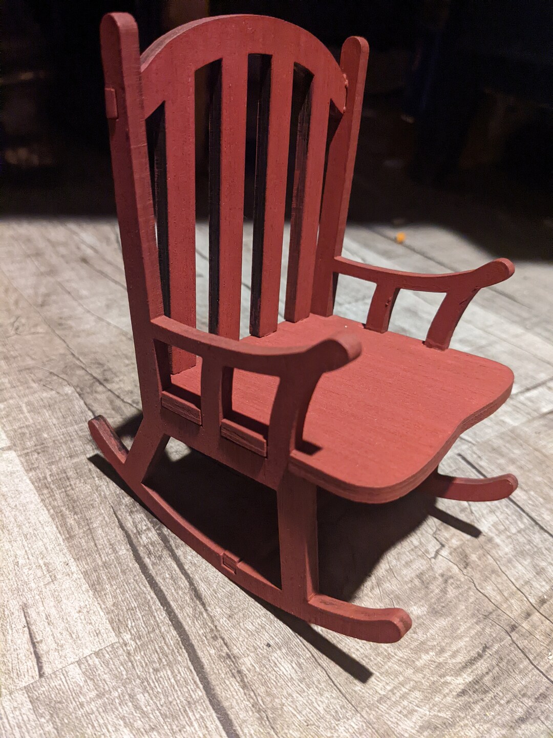 Christmas Elf Mini Rocking Chair Memorial Laser Cut File (SVG ...