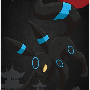 Umbreon Poster Perfect for a Gift Present Holiday - Etsy