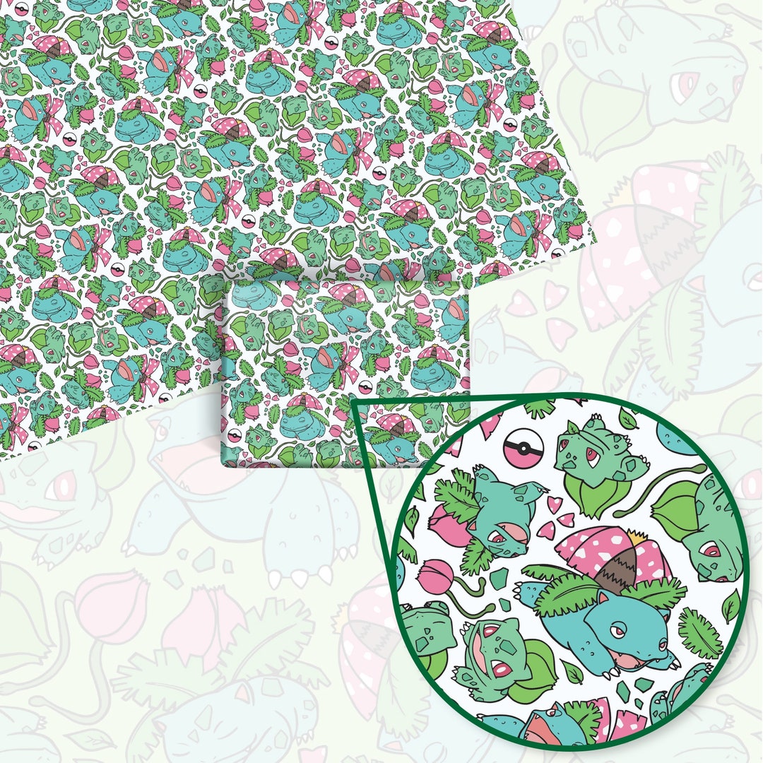 Bulbasaur Ivysaur Venusaur Gift Wrap, Wrapping Paper, Perfect for a ...