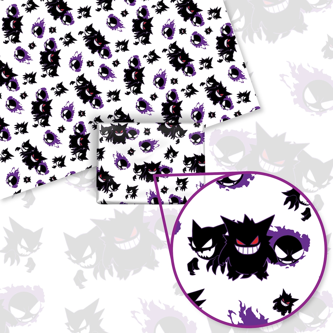 Gengar Gift Wrap, Gengar Wrapping Paper, Perfect for a Gift, Present ...