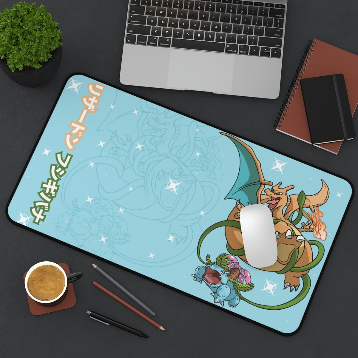 Charizard Venusaur PKM Desk Mat sold by Scarlet Emilie Wedge Antilles ...