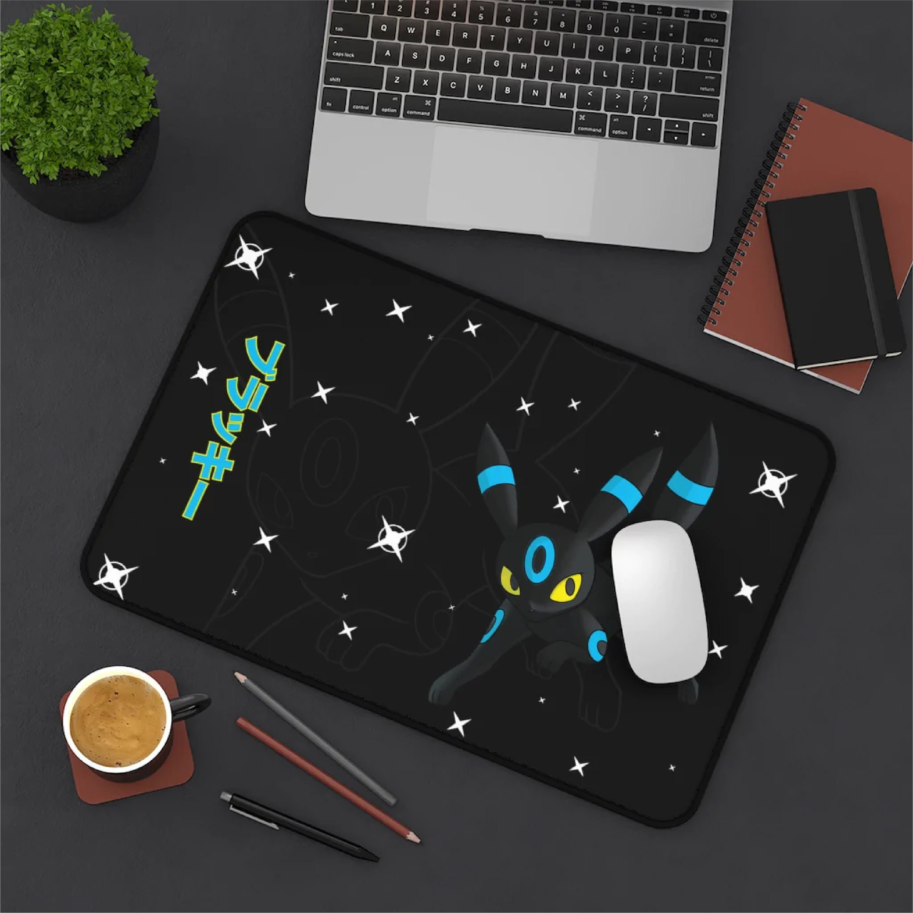Umbreon Desk Mat! Perfect for a Gift, Present, Holiday Desk Mat sold by ...
