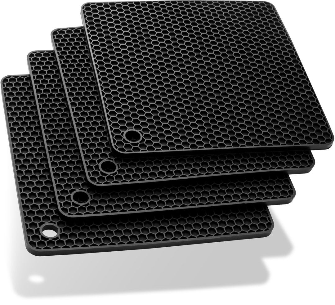 AVANA Silicone Coasters set of 4 Premium Pot Coasters Pot Mat ...