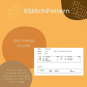 Modern Monogram Cross Stitch Sampler With Trees Customised Name ...