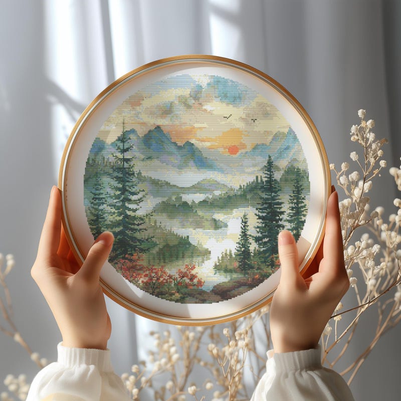 Modern Cross Stitch - Etsy
