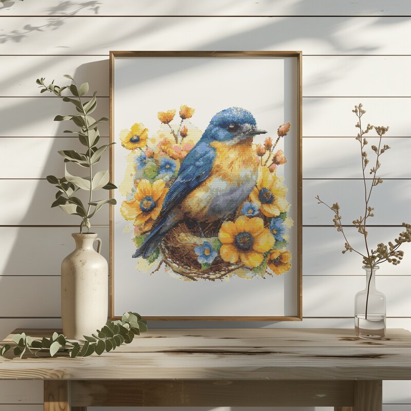 Cross Stitch Art - Etsy