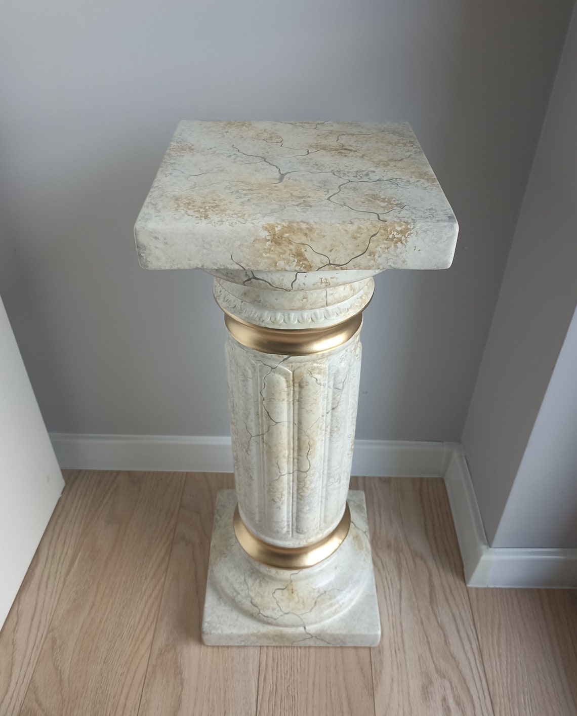 Marble Column Greek Column Roman Pillar Decorative Statue Base Flower ...