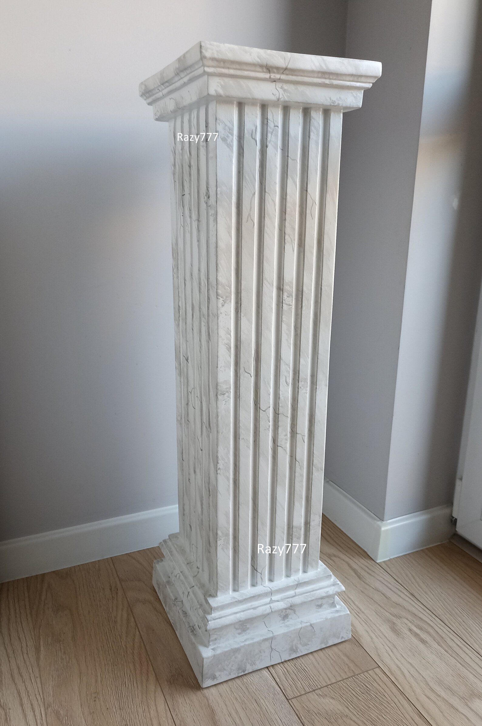 Marble Column Roman Greek Column Style Ancient Stand Base - Etsy