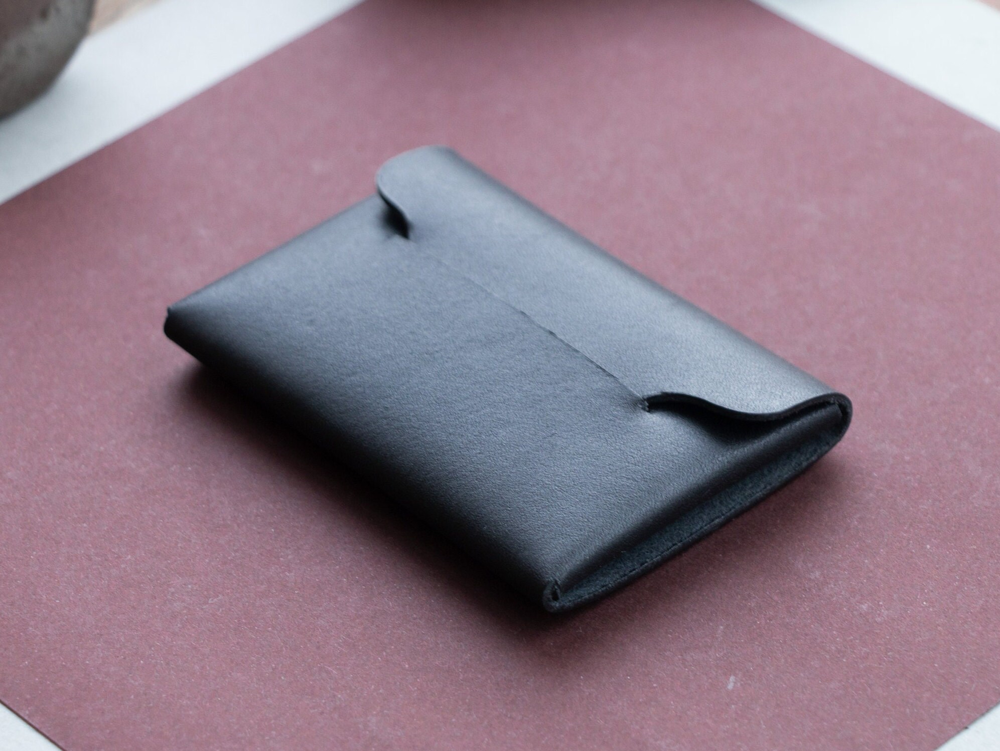 Leather Origami Wallet Pattern Pdf/non-stitched Leather Card - Etsy