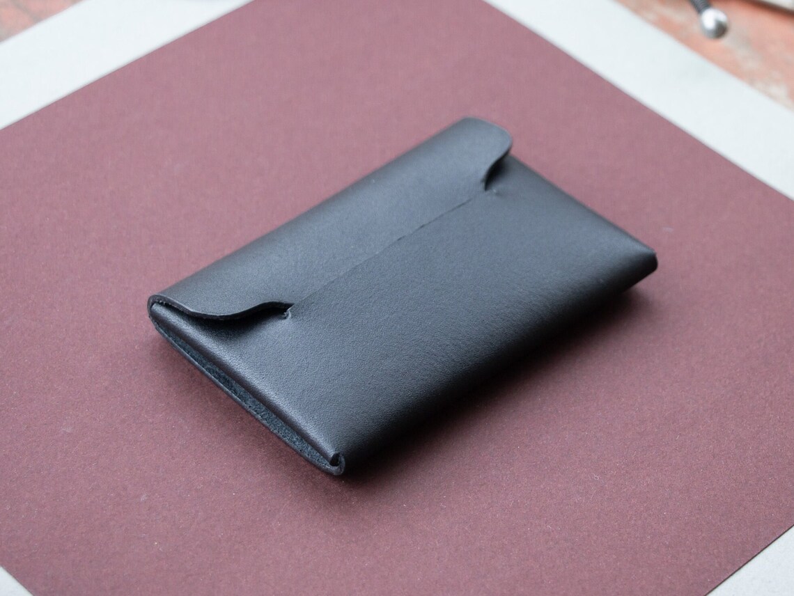 Leather Origami Wallet Pattern Pdf/non-stitched Leather Card - Etsy