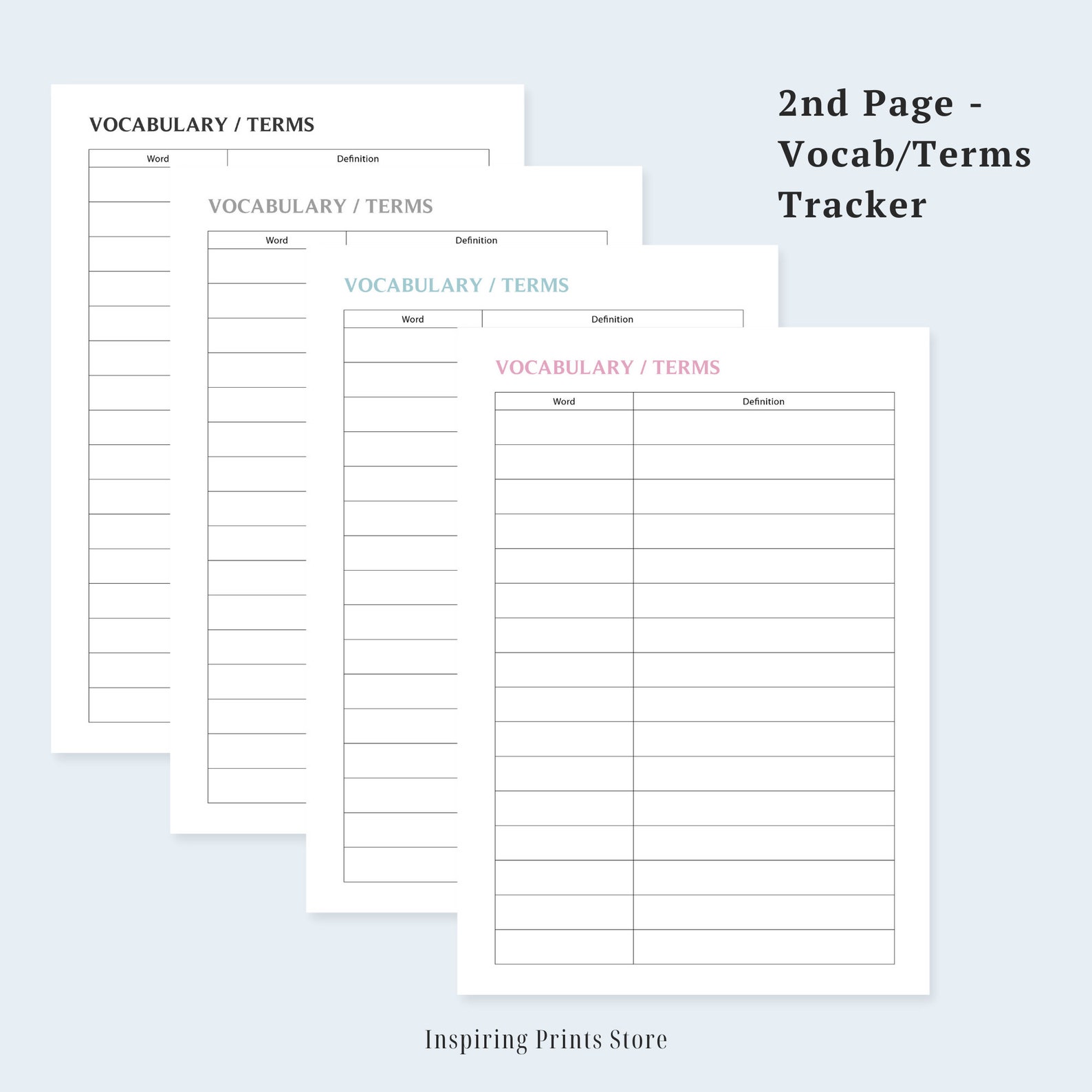 Movie/film Vocabulary + Movie Review Printable Bundle | Vocabulary by ...