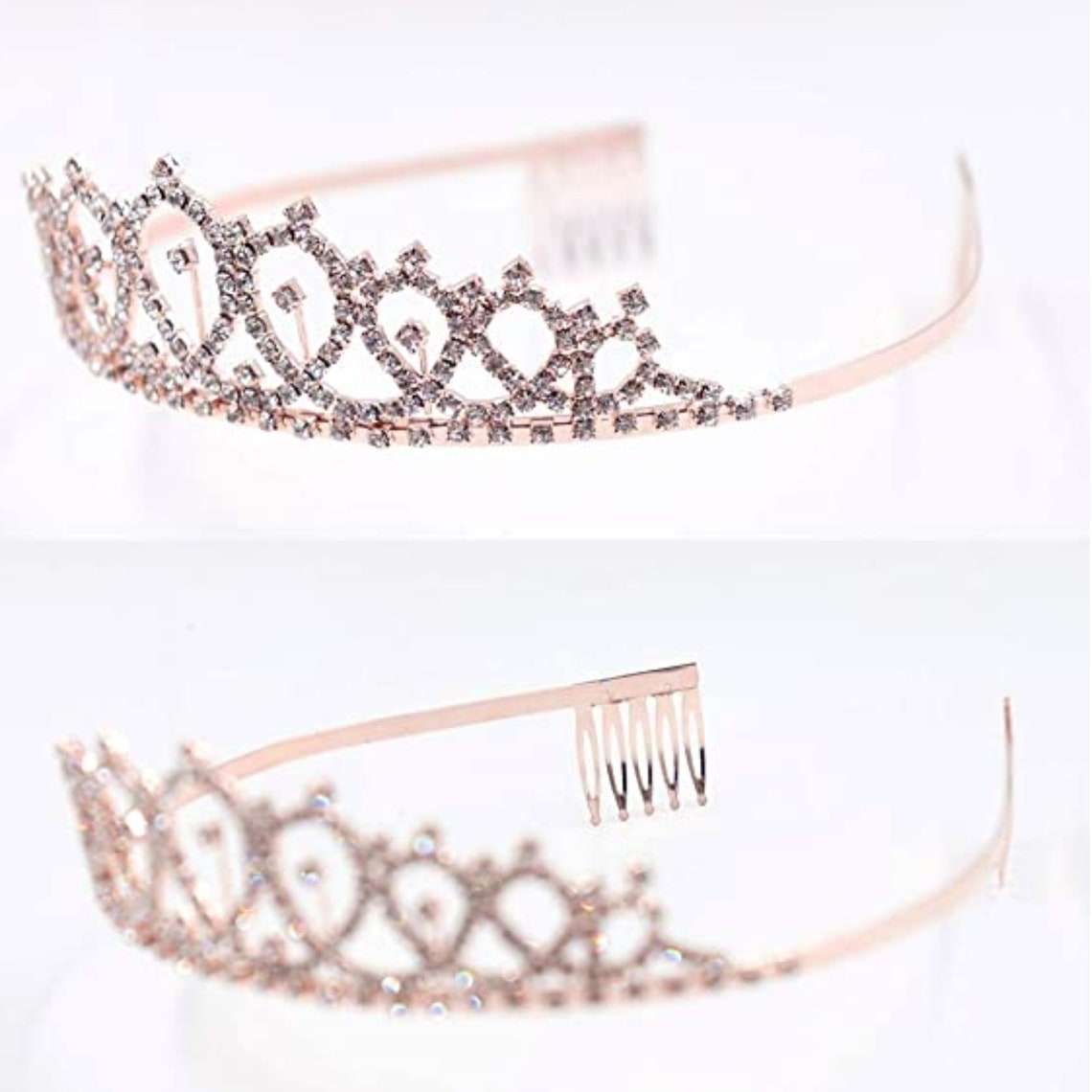 Birthday Girl Sash & Rhinestone Tiara Kit Rose Gold Birthday - Etsy