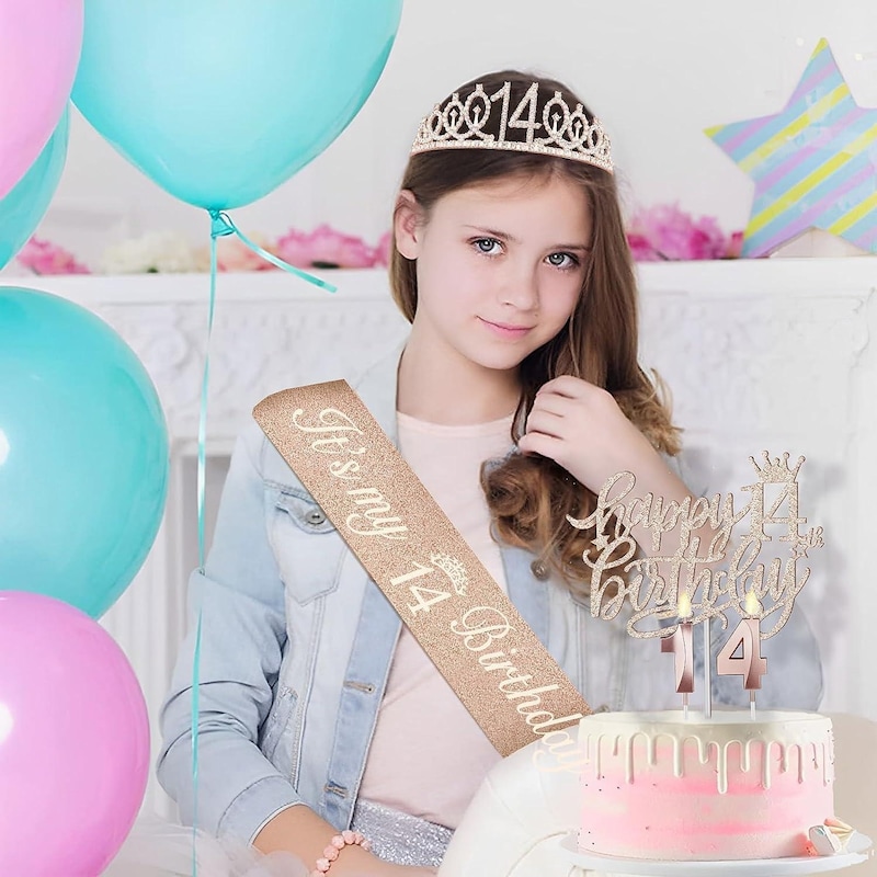 14th Birthday Cake - Etsy