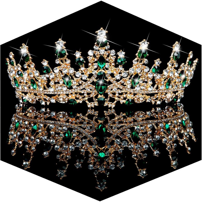 Gold Pink Crown, Wedding Tiaras and Crowns for Women, Coronas Para ...