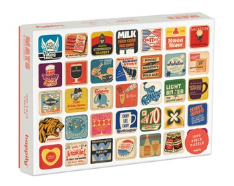 Saucy 1,000 Piece Jigsaw Puzzle for Adults Georgia Bacon - Etsy