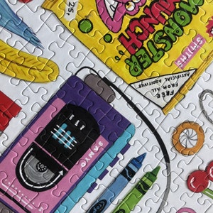 In the 90's - 1,000 Piece Jigsaw Puzzle for Adults - Retro Puzzle - Etsy