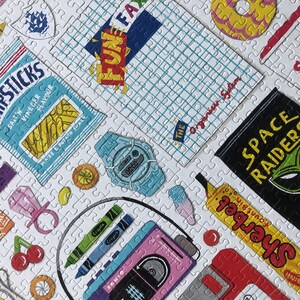 In the 90's - 1,000 Piece Jigsaw Puzzle for Adults - Retro Puzzle - Etsy