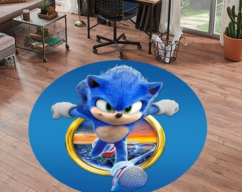 Sonic the Hedgehog Rug - Etsy UK