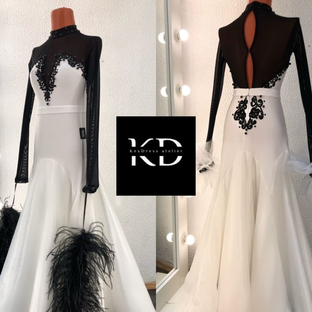 Chiffon Dance Dress.ballroom Dress.taylored Dancewear.ballroom Dresses ...