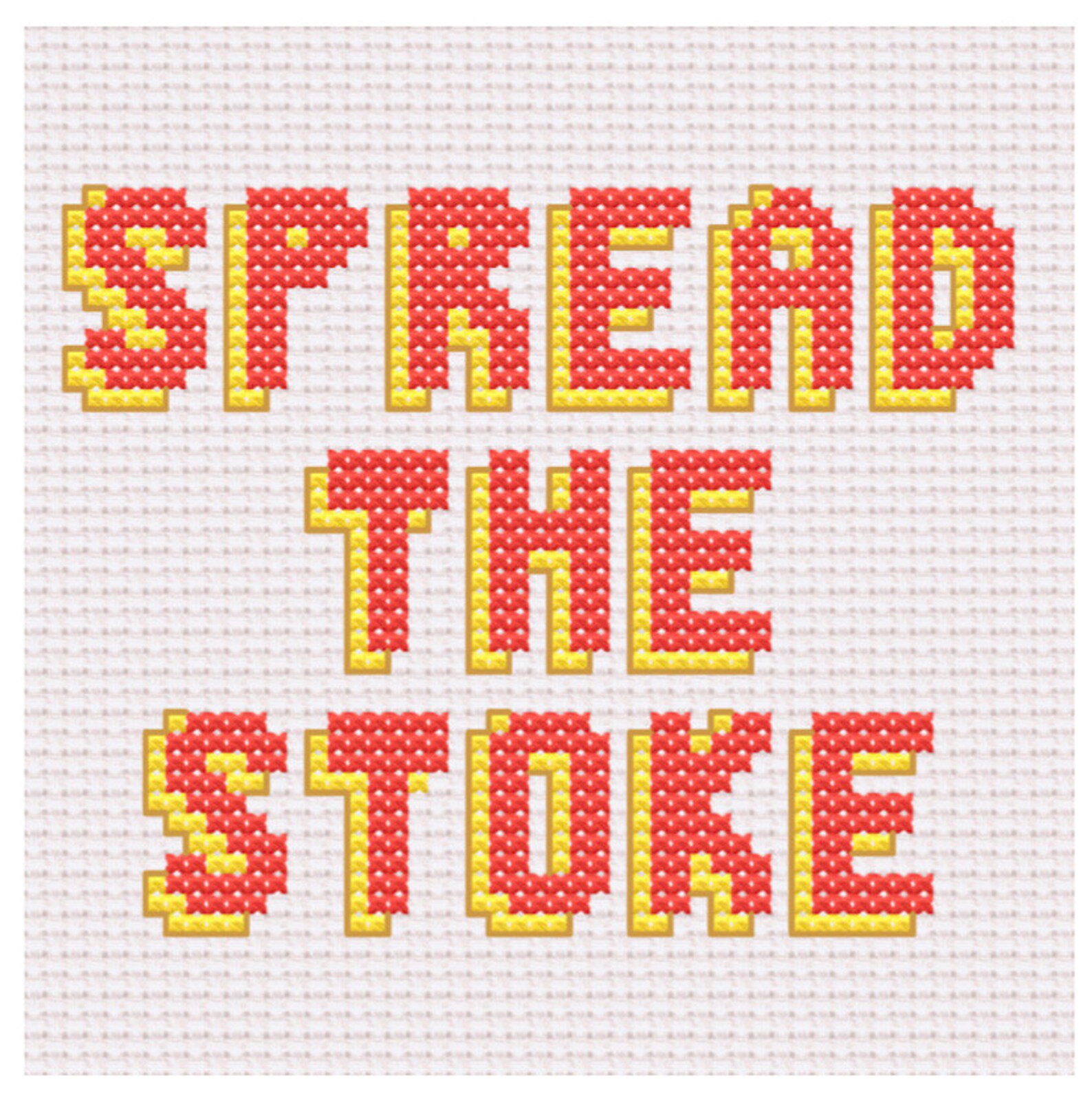 Find Your Inner Fire Cross Stitch Pattern: Firefox Design (PDF Digital ...