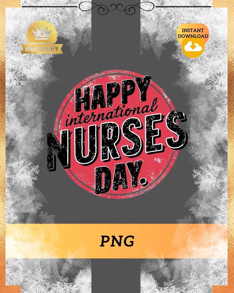 Happy International Nurses Day PNG, International Healthcare Day, Nurse ...