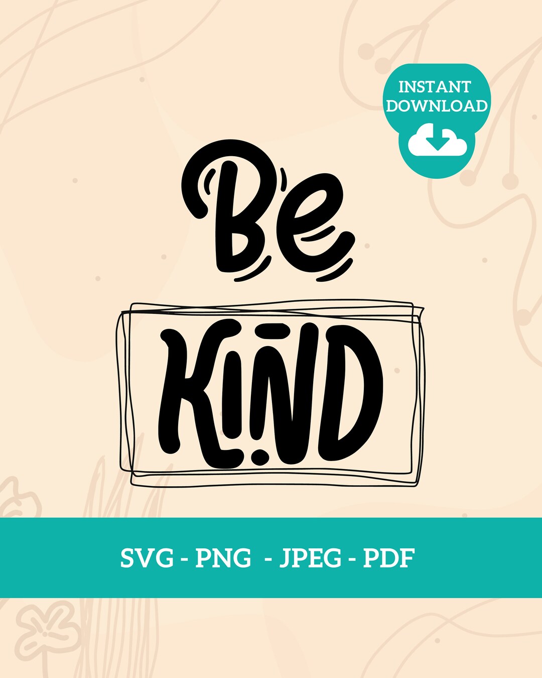 Be Kind Kindness Matter Svg Sublimation Design,positive Vibe ...
