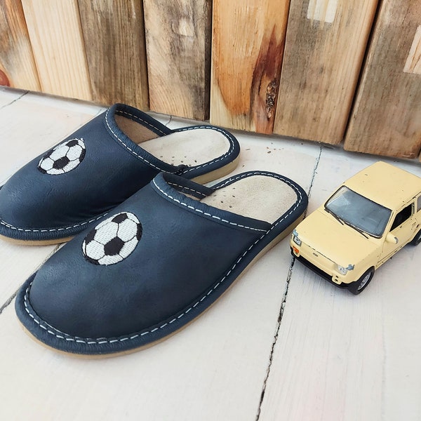 Football Slippers for Kids - Etsy