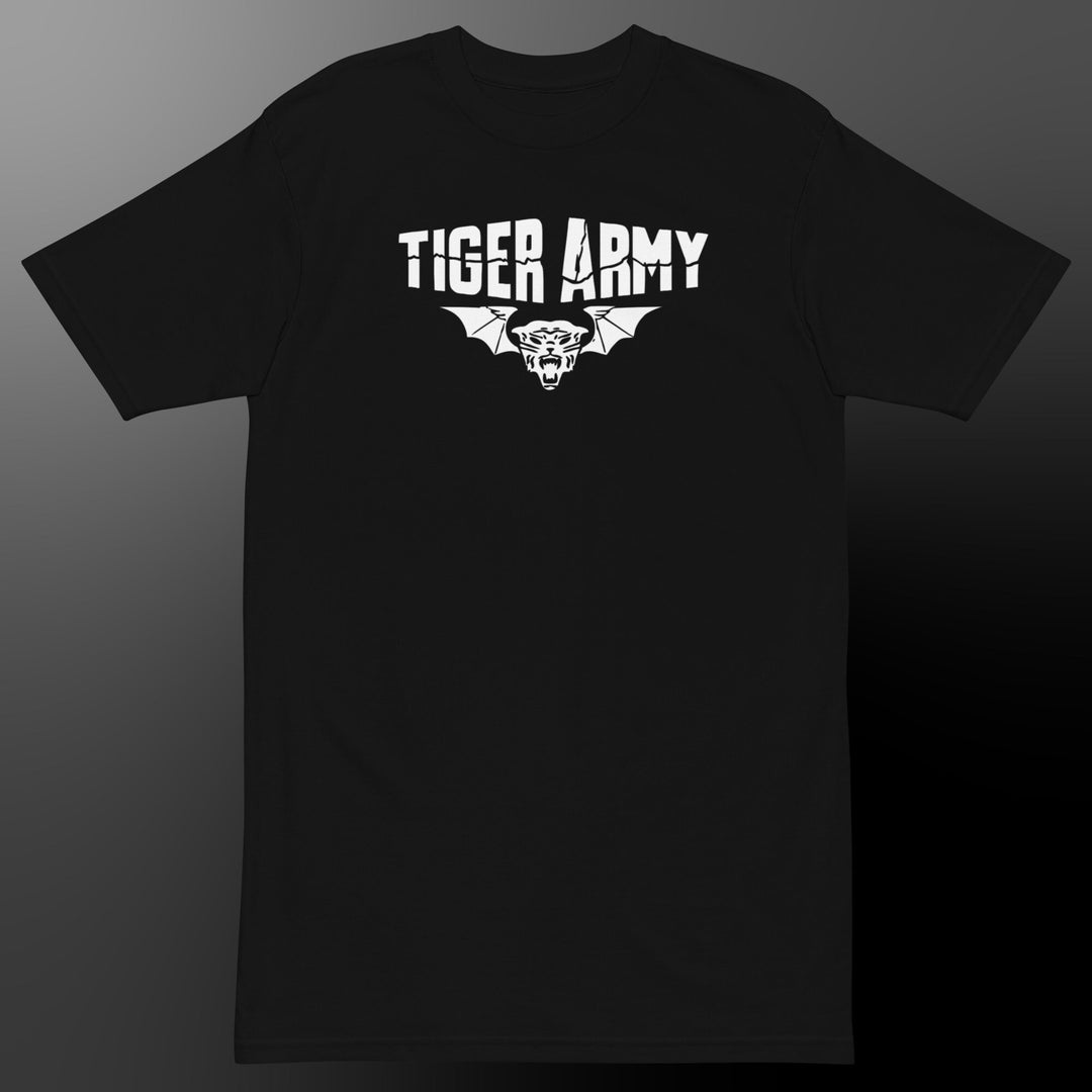 Tiger Army Band Tshirt White Logo - Etsy