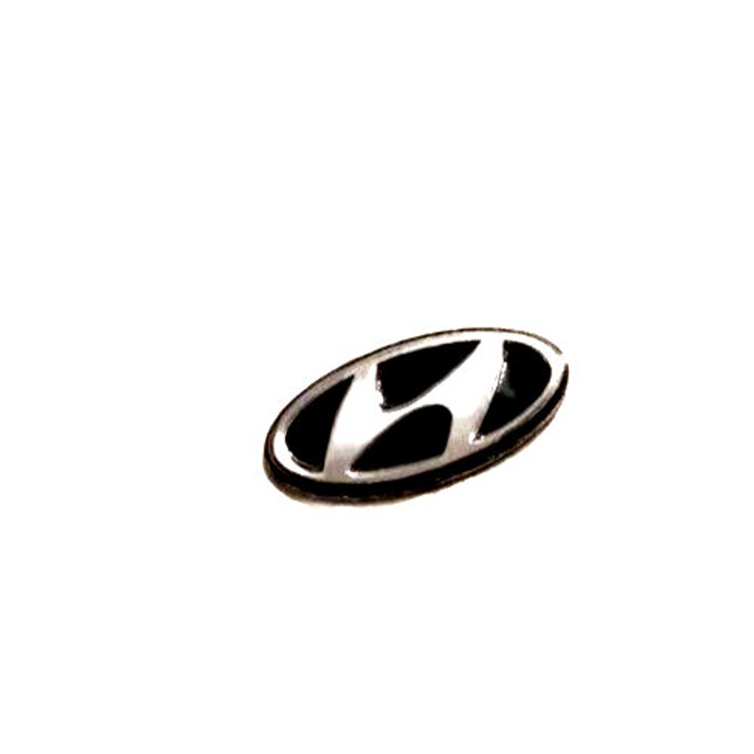 2x Metal Hyundai Logo Stickers Badges 16.5mm X 8mm Emblems for Car ...