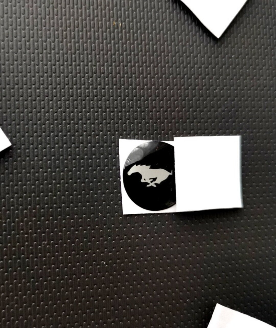 1x Ford Mustang Sticker Badge 14mm Emblem for Car Key Fob - Etsy