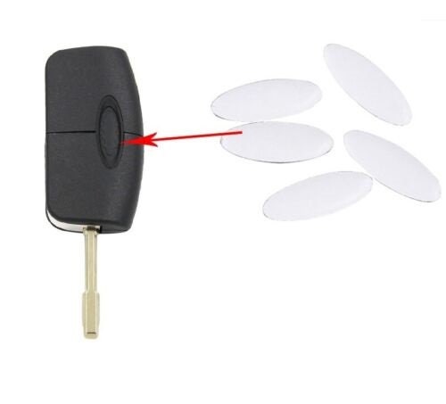 2x 19mm X 6mm Ford Logo Stickers Badges Emblems for Car Remote Key Fob ...