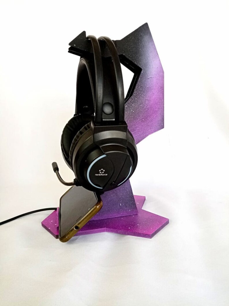 Laser Cut Gaming Headphone Stand SVG DXF PDF - Etsy