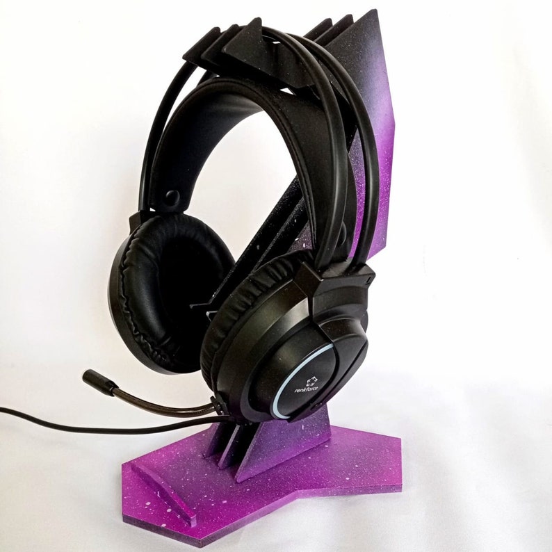 Laser Cut Gaming Headphone Stand SVG DXF PDF - Etsy